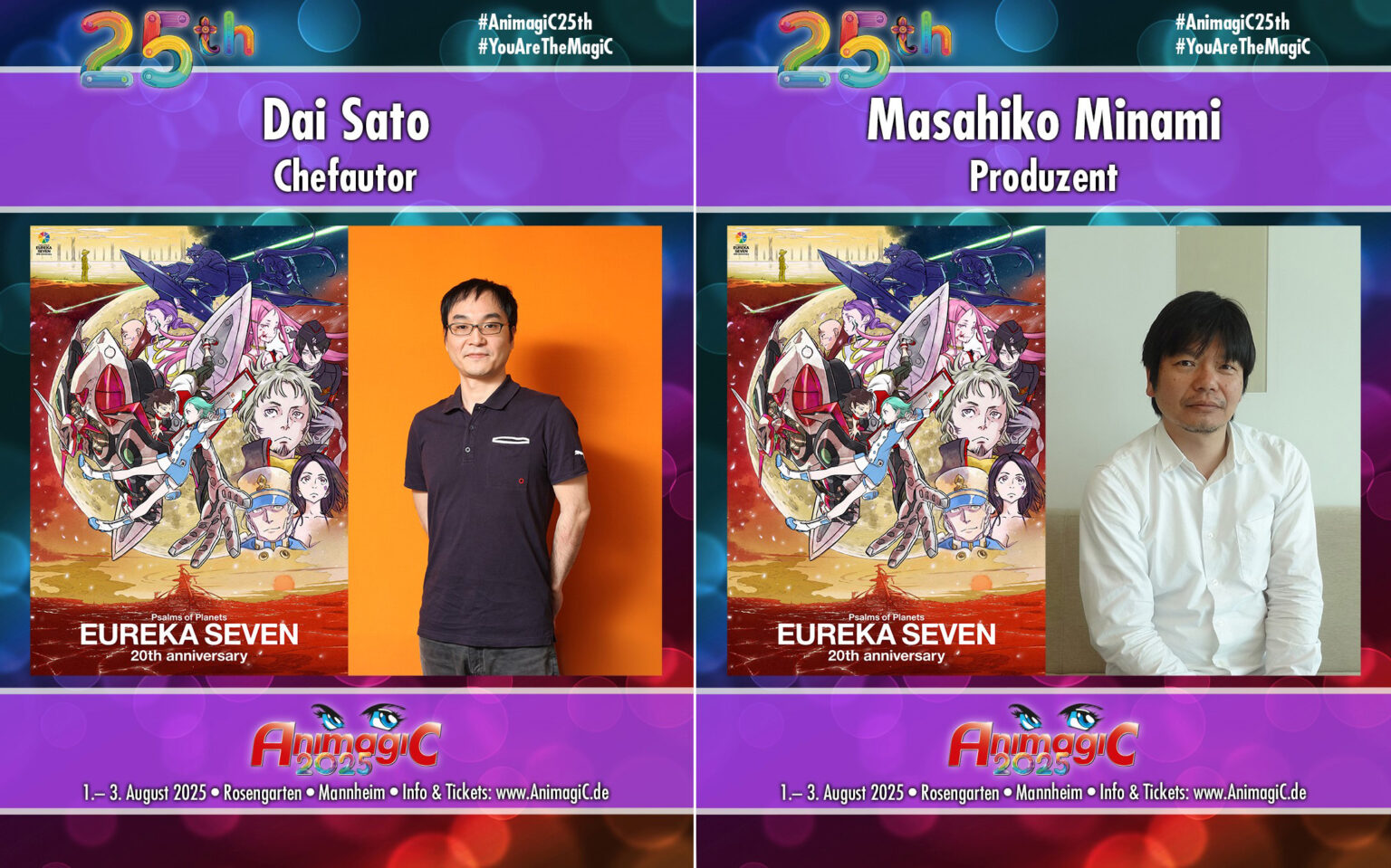 ドイツ AnimagiC 2025 アニバーサリースペシャルパネル＆サイン会 実施決定！ | 「エウレカセブン」シリーズ 公式サイト